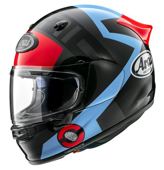 **Arai QUANTIC Adult Road Helmet (made in Japan) - Space Blue — FORZA