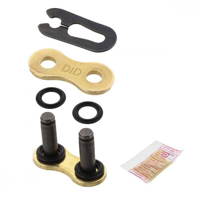 **DID 520VX3 Pro Street Chain Gold ZJ rivet link (Made in Japan) — FORZA