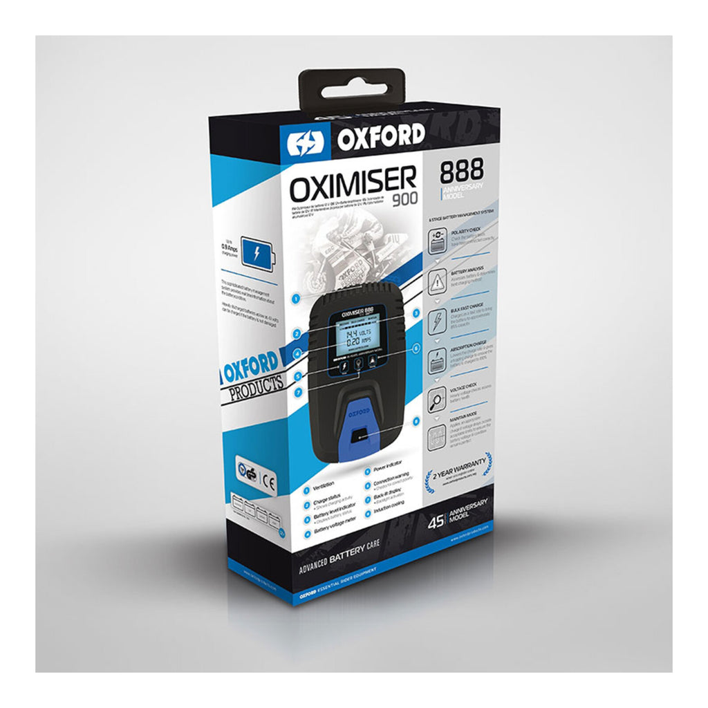 Oxford Oximiser 888 Battery Management System Charger — FORZA