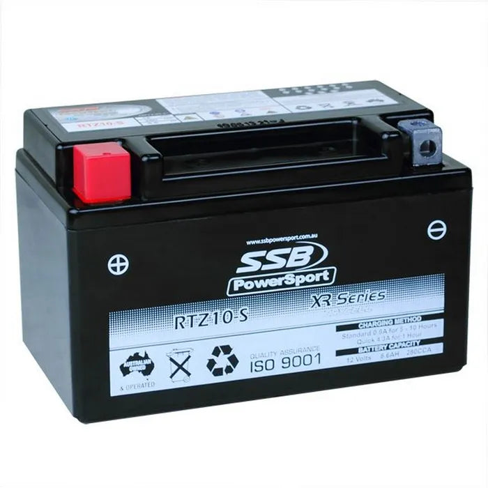 **SSB Motorcycle And Powersports Battery - RTZ10-S (YTZ10-S) — FORZA