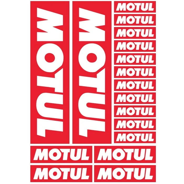 MOTUL Logo Sticker Sheet — FORZA