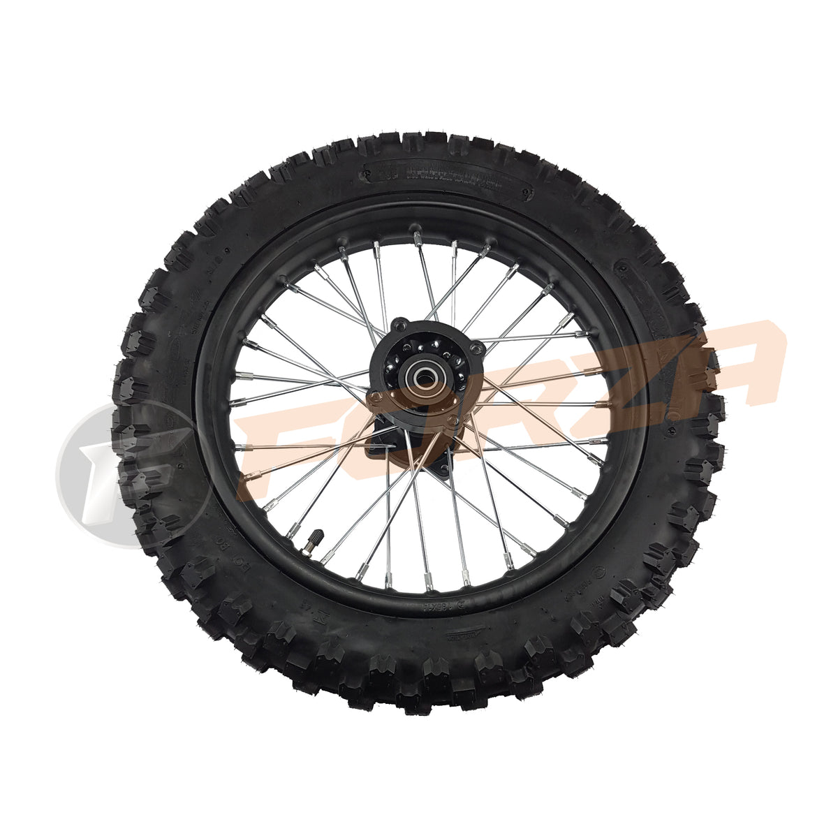FORZA Rear Wheel with Tyre, Tube FMX 140BF