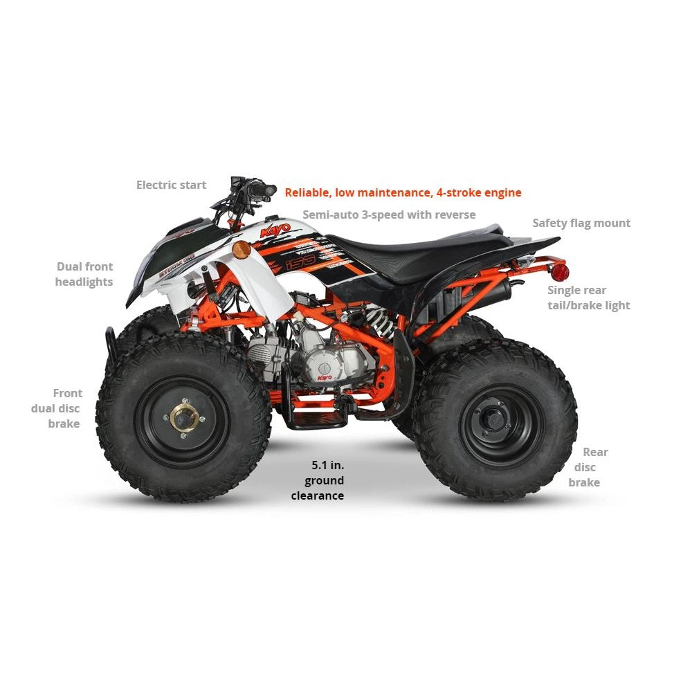 KAYO Storm 150 Youth ATV Quad — FORZA