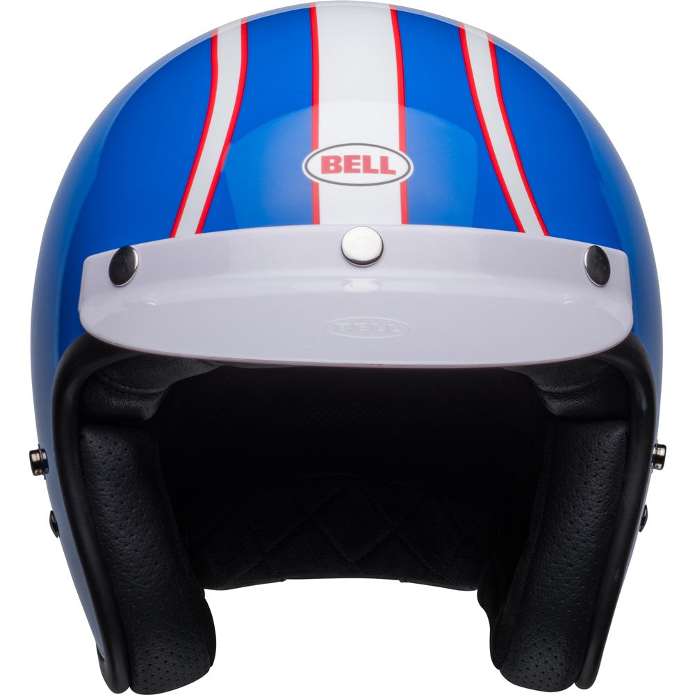 BELL Custom 500 Six Day SMQ Open Face Road Helmet — FORZA