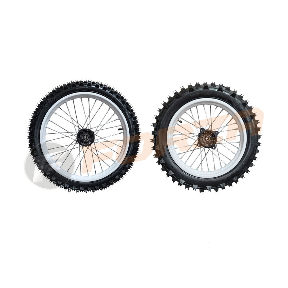 FORZA Aftermarket 17 inch & 14 inch Disc Steel Wheel Set with Tyre & T