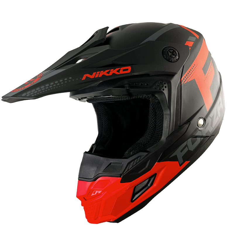 Nikko N601F 23 Youth MX Helmet — FORZA