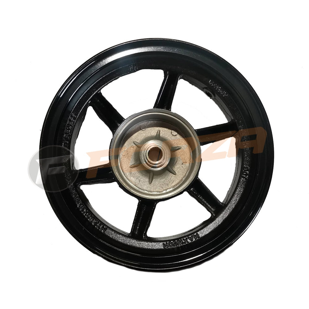 TNT Roma Sport 2T Rear 10 inch Alloy Wheel (Black Rim, Drum Brake) 201 ...